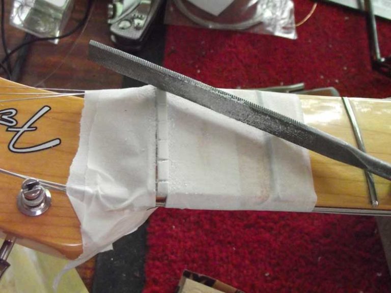 New Tusq nut for Fender Telecaster – Manchester Guitar Tech