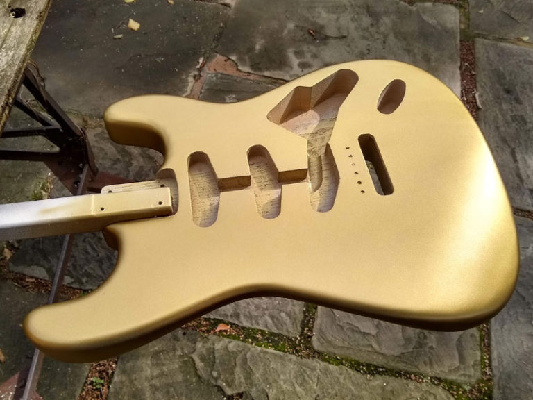 Creating a Candy Apple Red finish – Manchester Guitar Tech